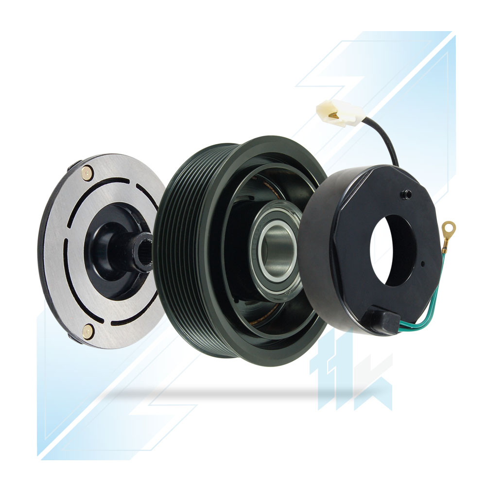 A/C Compressor Clutch Kit for DENSO 10PA15C 9PK (PV9) Mercedes-Benz ...